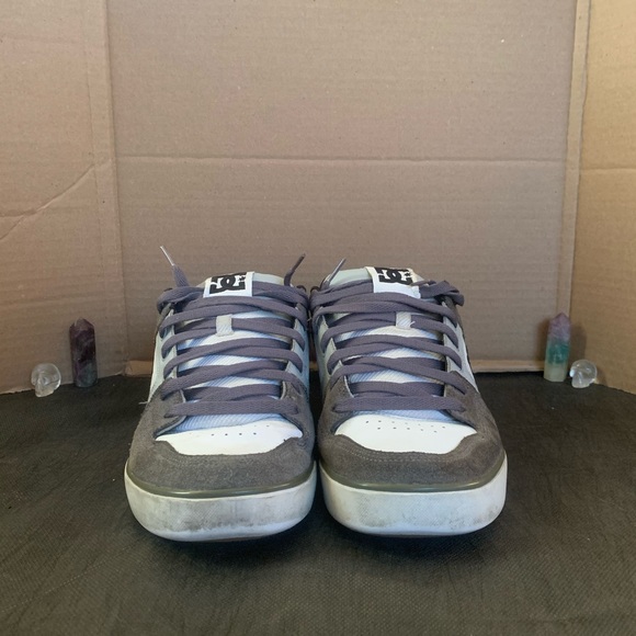 DC | Shoes | Dc Men Pure Shoes White And Gray Size | Poshmark